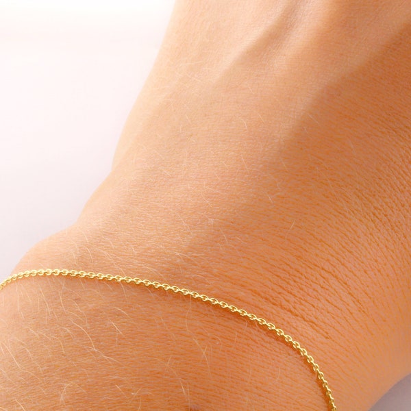 Gold Chain Bracelet - Etsy
