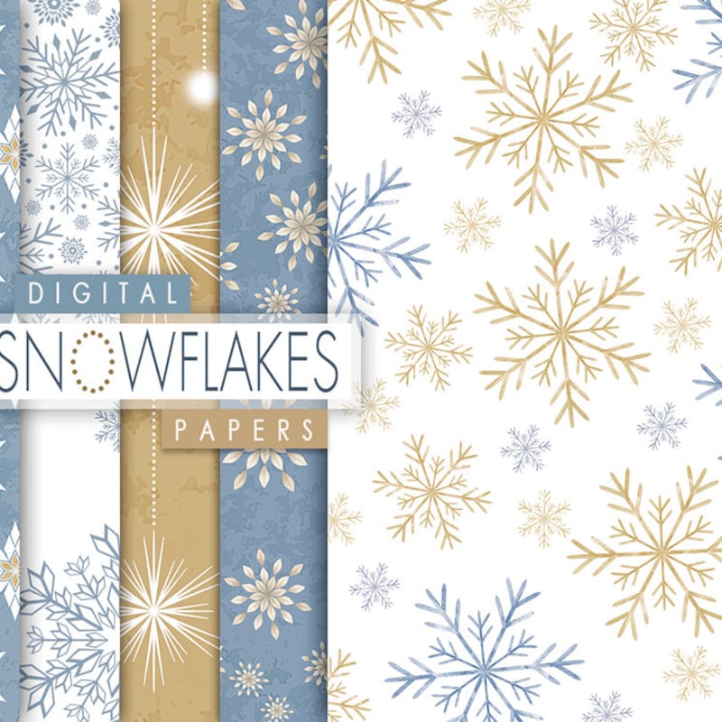 Gold Digital Papers - Etsy