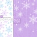 Watercolor Snowflakes Papers, Digital Snowflakes Paper, Snowflakes ...