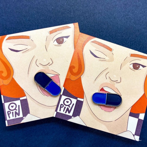 Queens Gambit Pin - Etsy