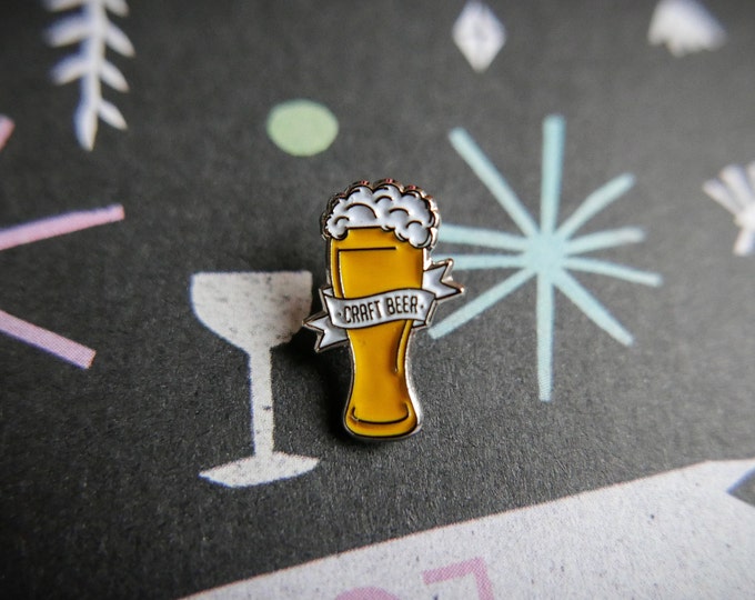 Craft Beer Mini Pin - Beer Pin - Etsy