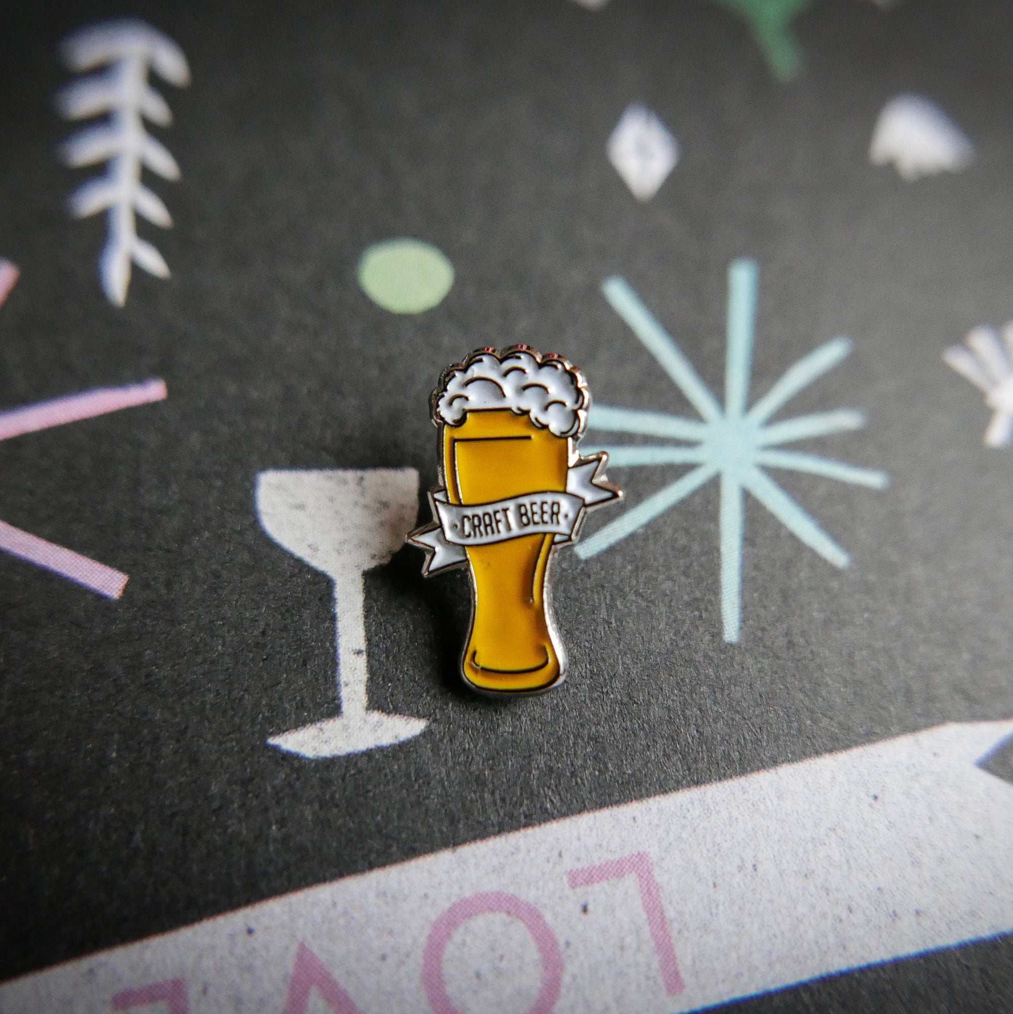 Craft Beer Mini Pin Beer Pin - Etsy