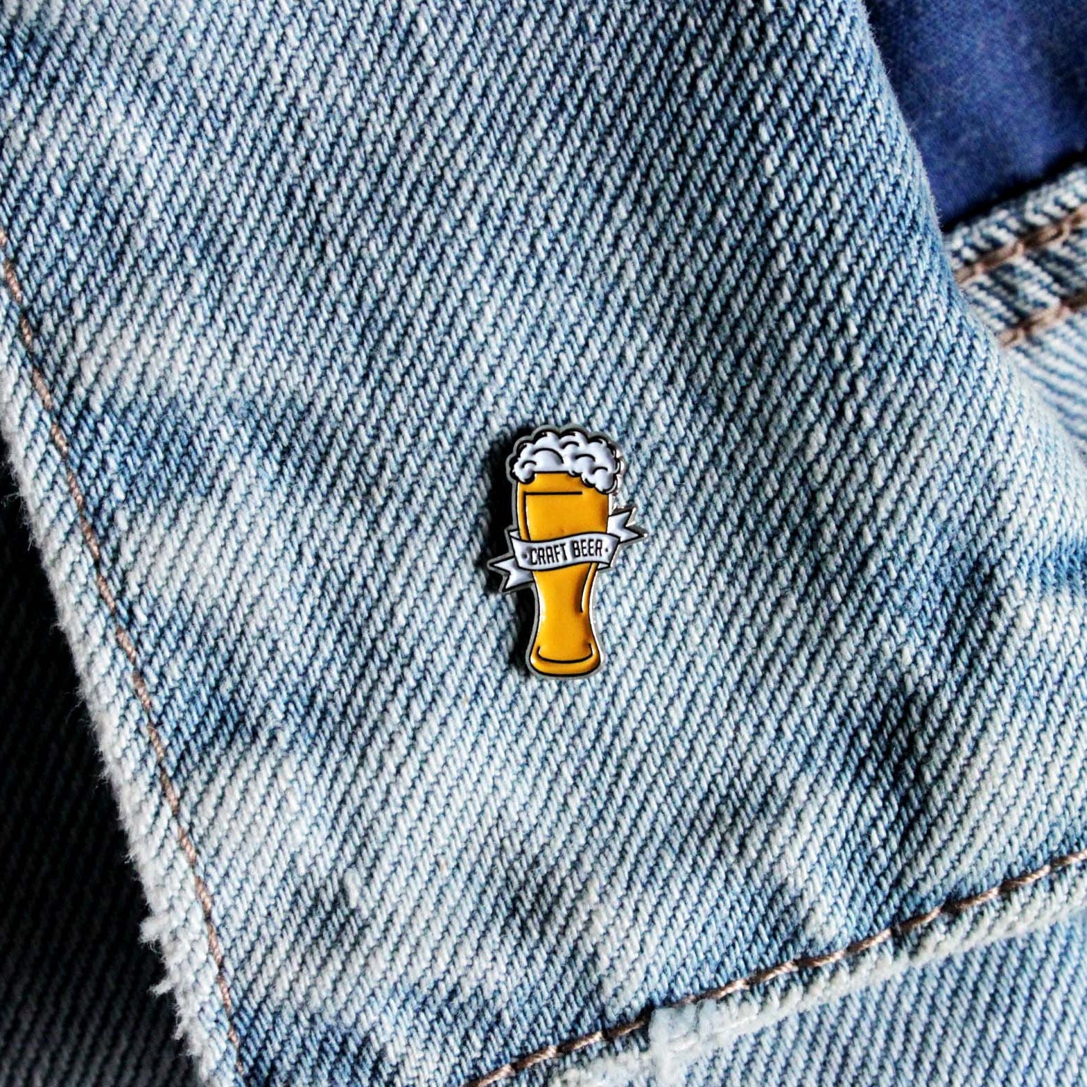 Craft beer mini pin Beer pin | Etsy