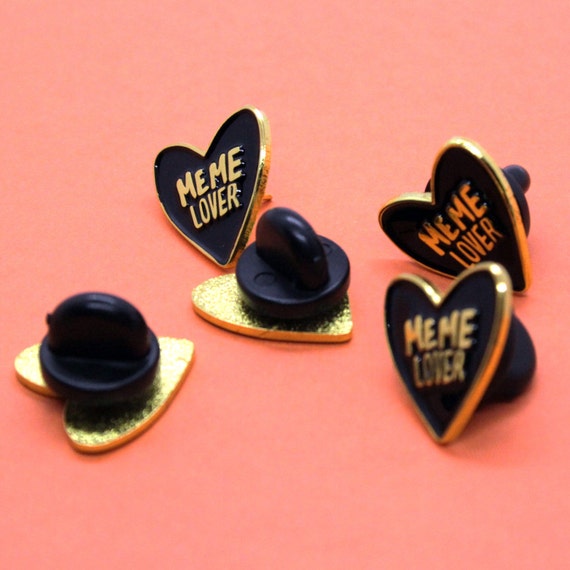 Meme Lover Pin Meme Lover Enamel Pin Meme Pin Pin | Etsy