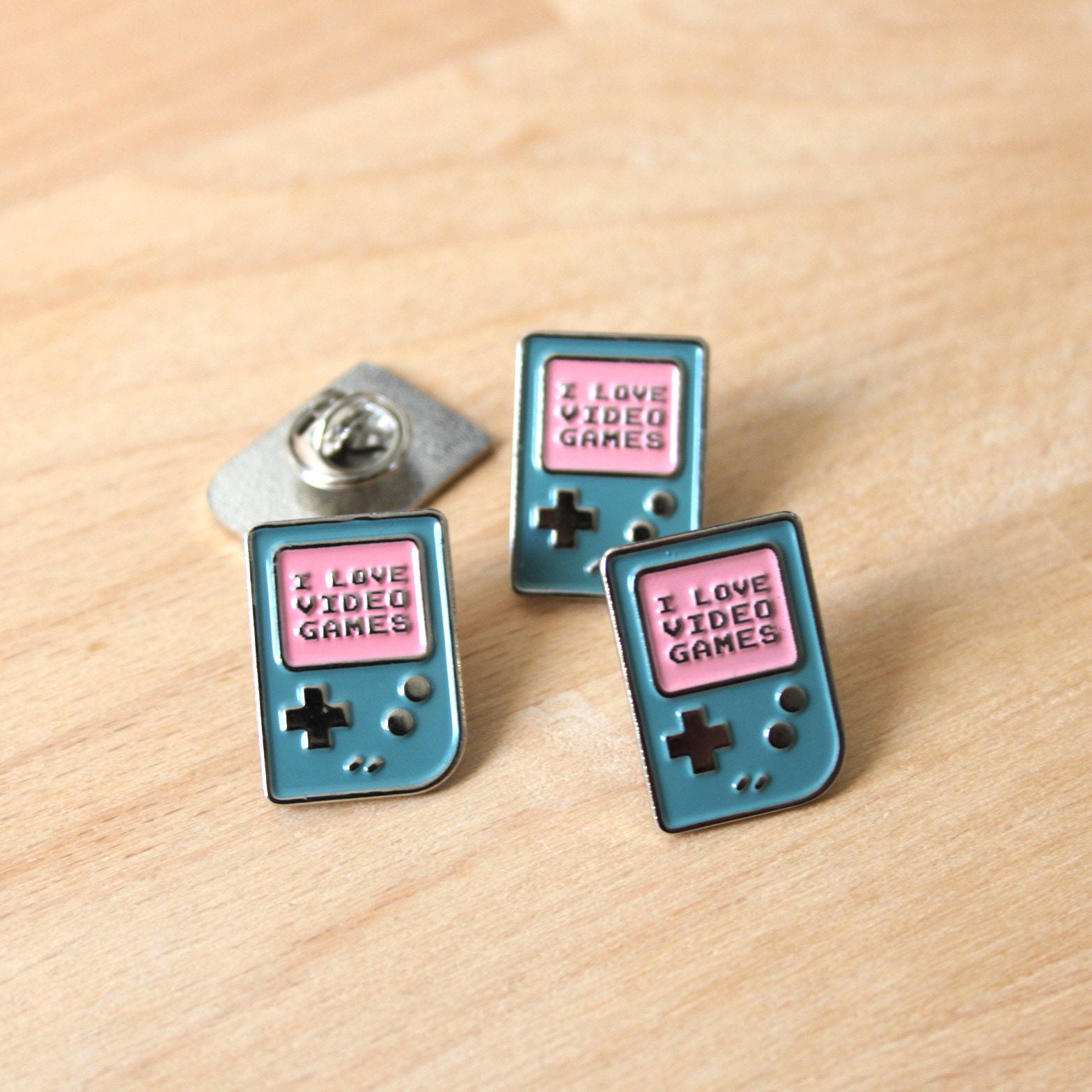 Game Boy Enamel Pin Game Over Pin Video Games Enamel Pin | Etsy