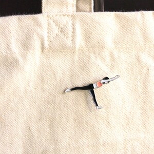 Pilates Enamel Pin · Yoga Pin · Exercise Pin · Posture Pilates Pin ...