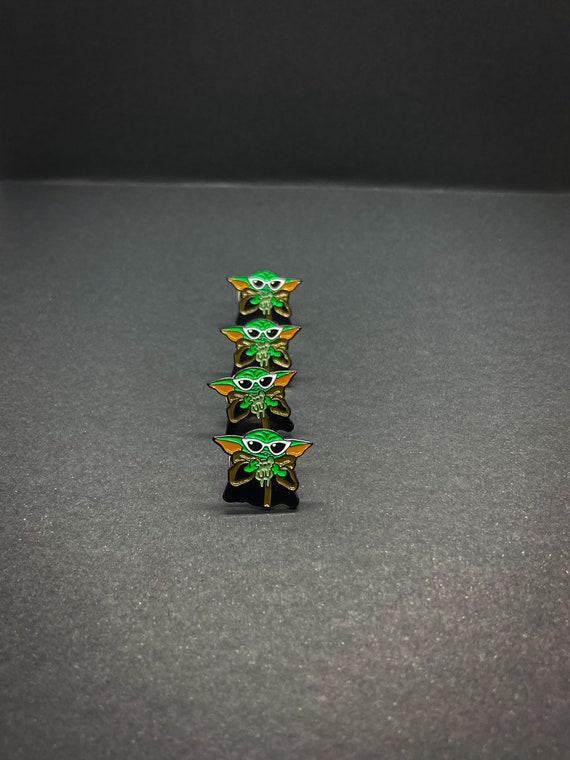 Mandalorian Pin Grogu Enamel Pin Baby Yoda Mini Pin Star | Etsy