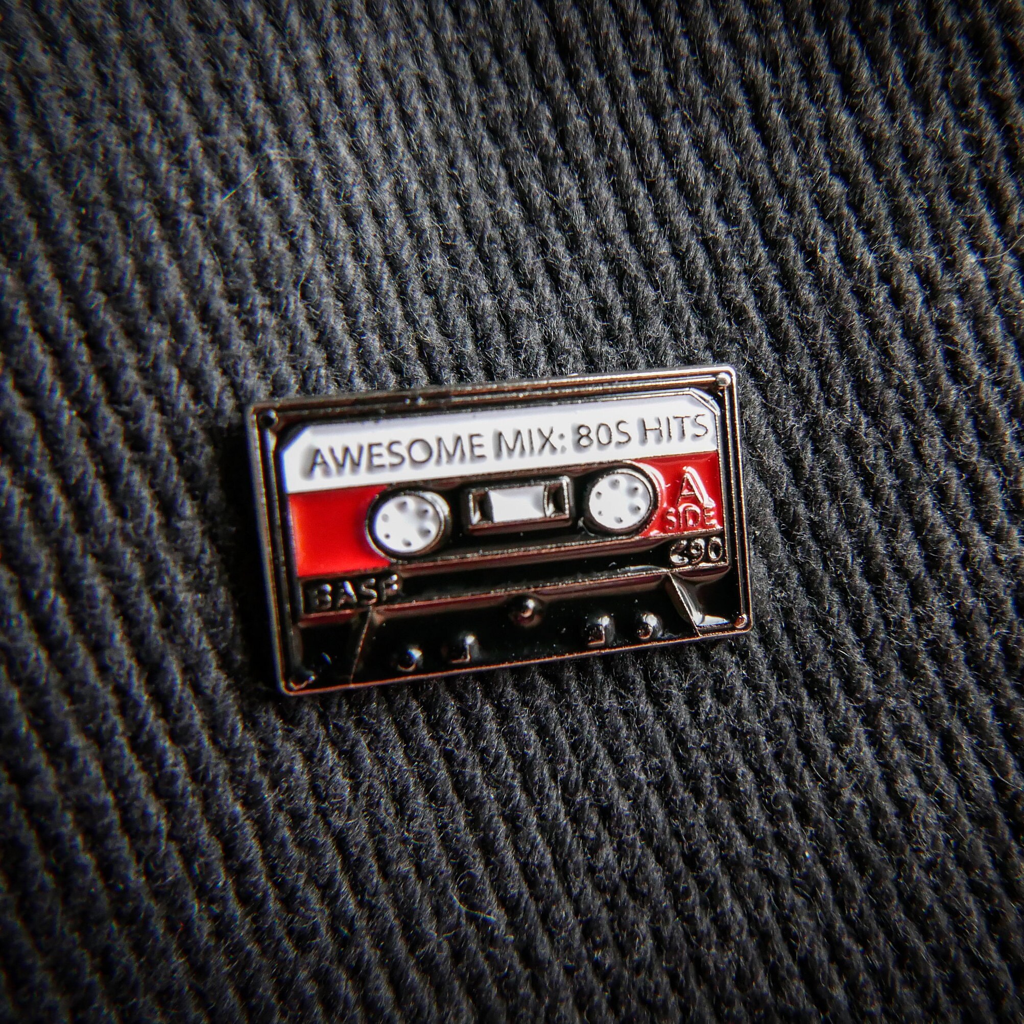 Cassette Enamel Pin - 80s Pin - Retro Pin - Music Pin - Guardians of ...