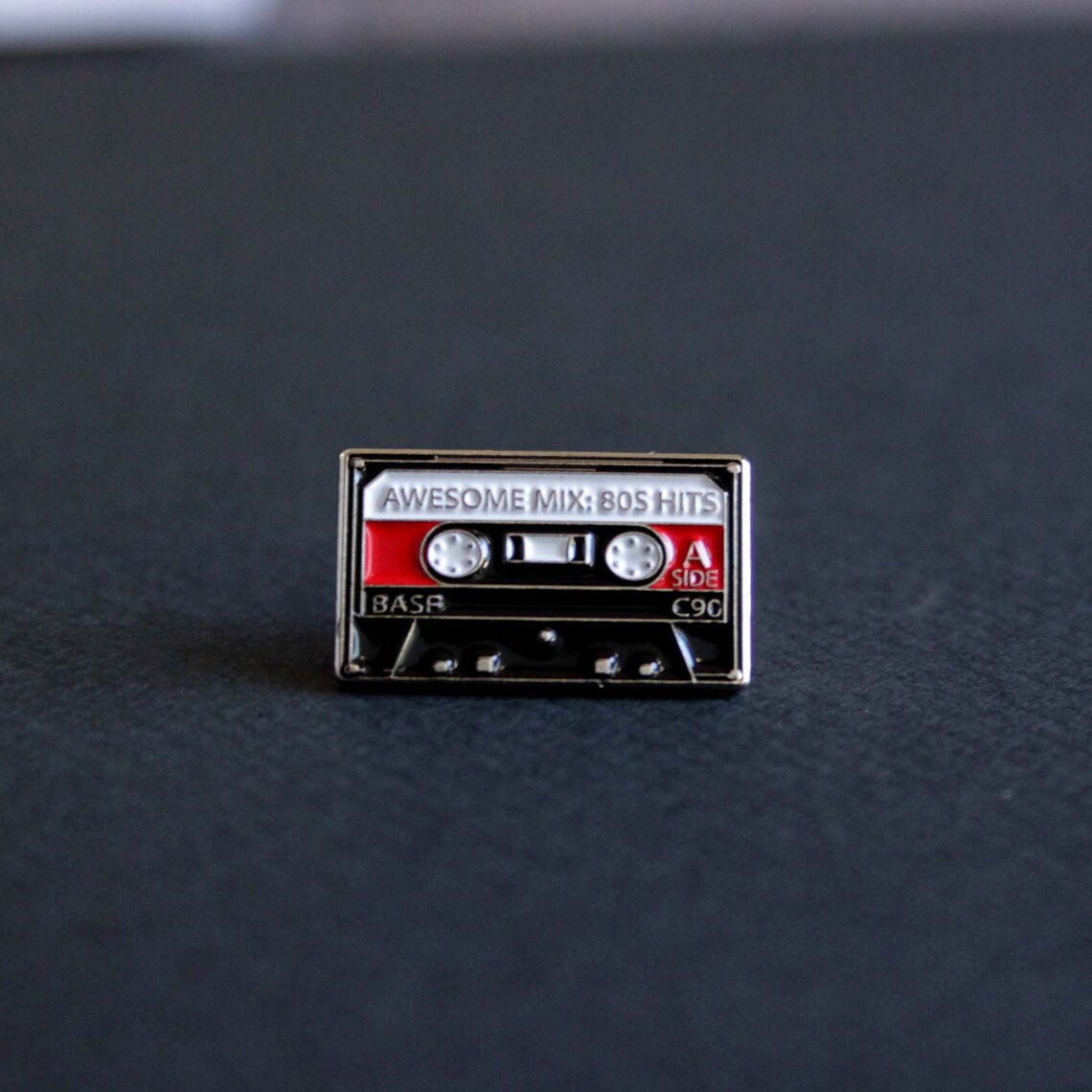 Cassette Enamel Pin - 80s Pin - Retro Pin - Music Pin - Guardians of ...