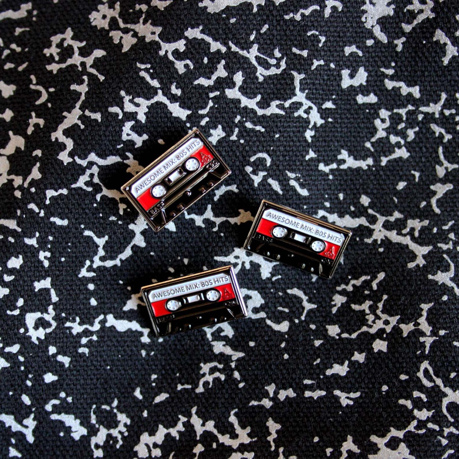 Cassette Enamel Pin - 80s Pin - Retro Pin - Music Pin - Guardians of ...