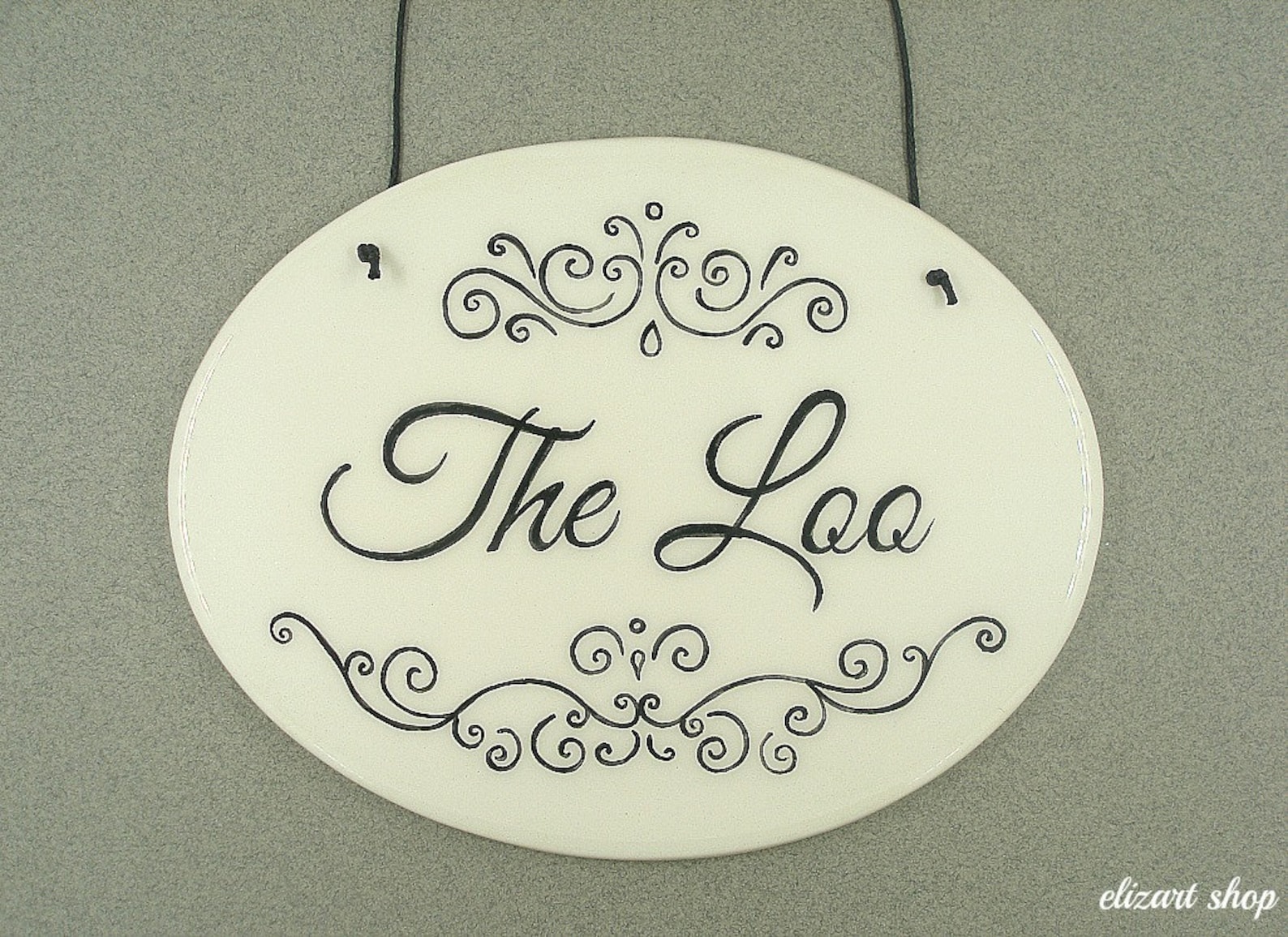 The Loo Sign Toilet Sign Bath Door Sign Bathroom Sign WC - Etsy Hong Kong