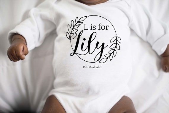 Custom Letter and Name SVG Digital Download | Etsy