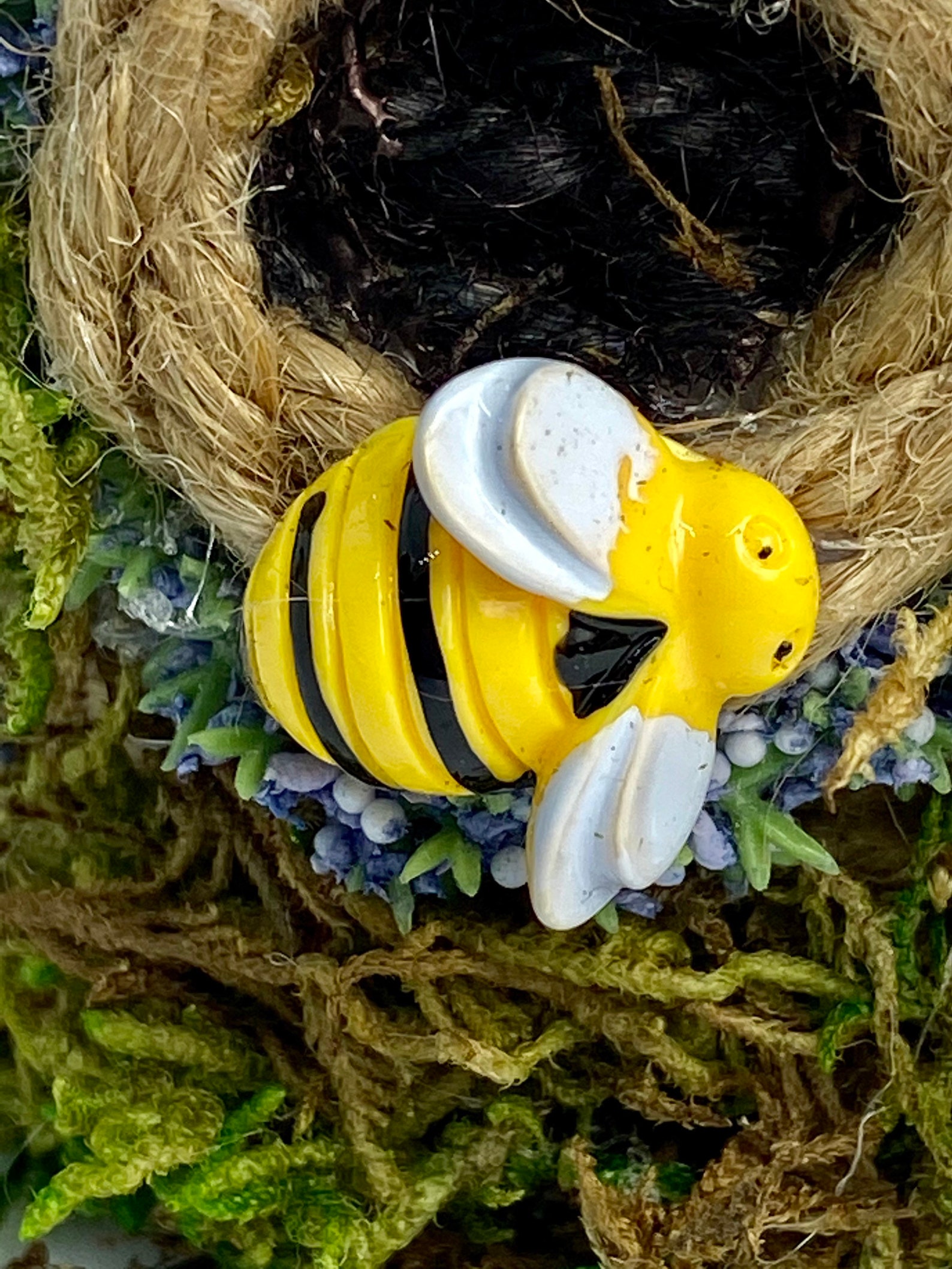 Bee Hive Mini Skep Tiered Tray Mini Bee Hive Bee Decor | Etsy