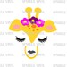Giraffe SVG Giraffe Face SVG Safari svg Giraffe printable | Etsy