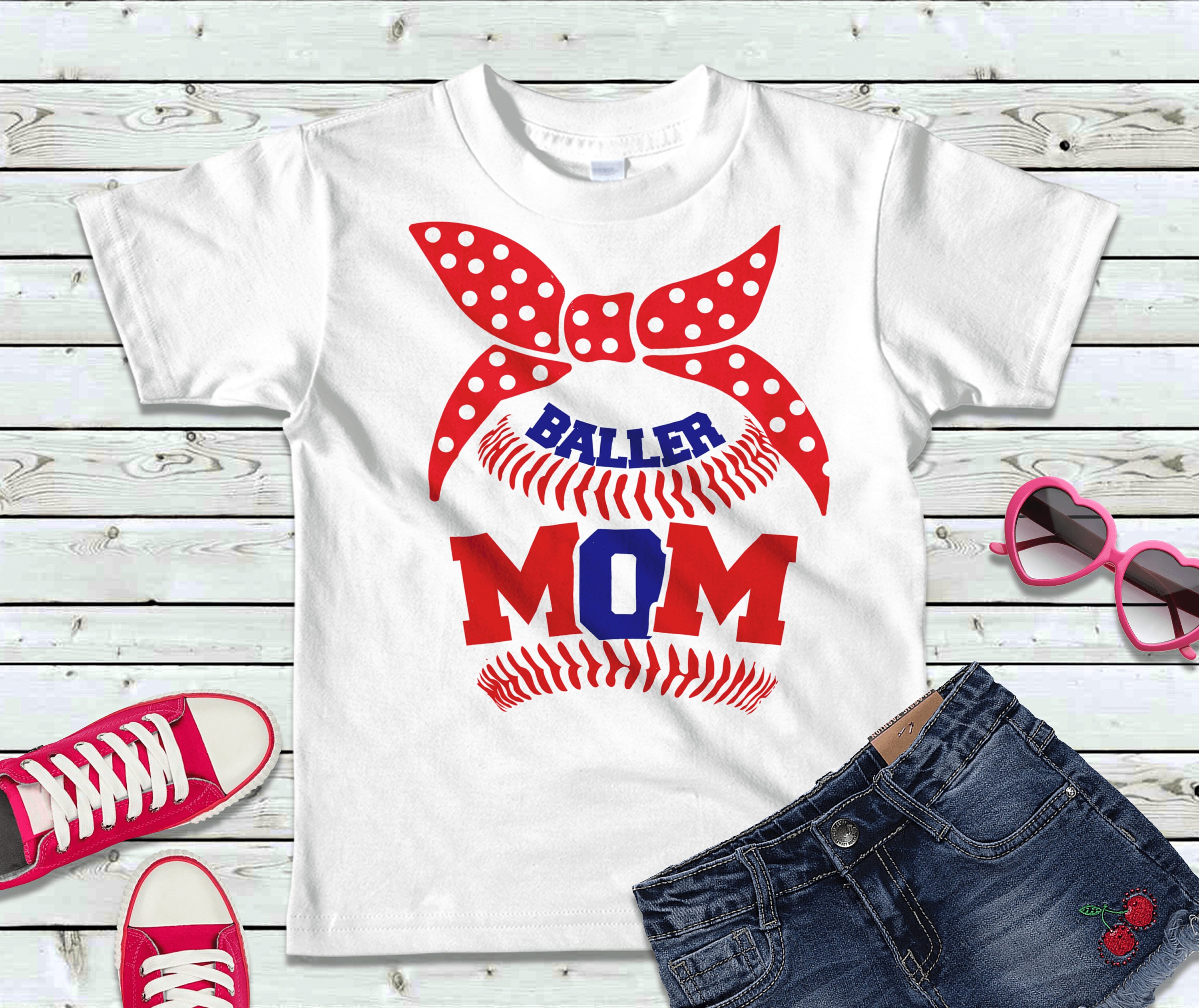 Baseball Mom Shirt Svg and Sublimate Design Transfer Download, Png ...