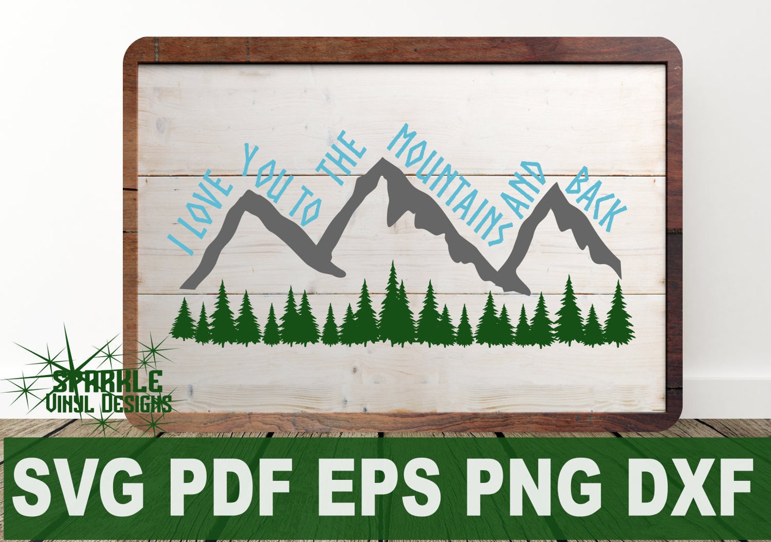 Mountain svg file Mountain svg woodland nursery svg | Etsy