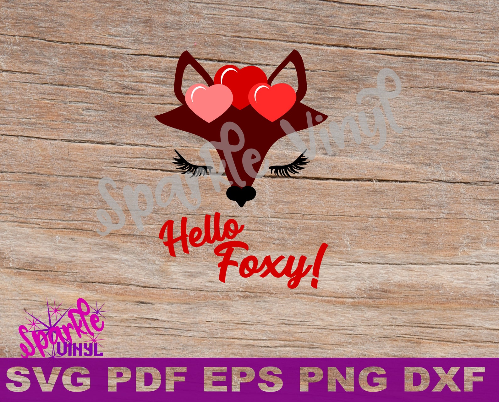 Valentines Day Svg Shirt Fox Valentine Svg Foxy Svg | Etsy