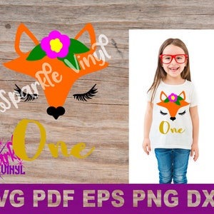 Svg Woodland Fox One First Birthday Shirt Sign Invitations Party ...