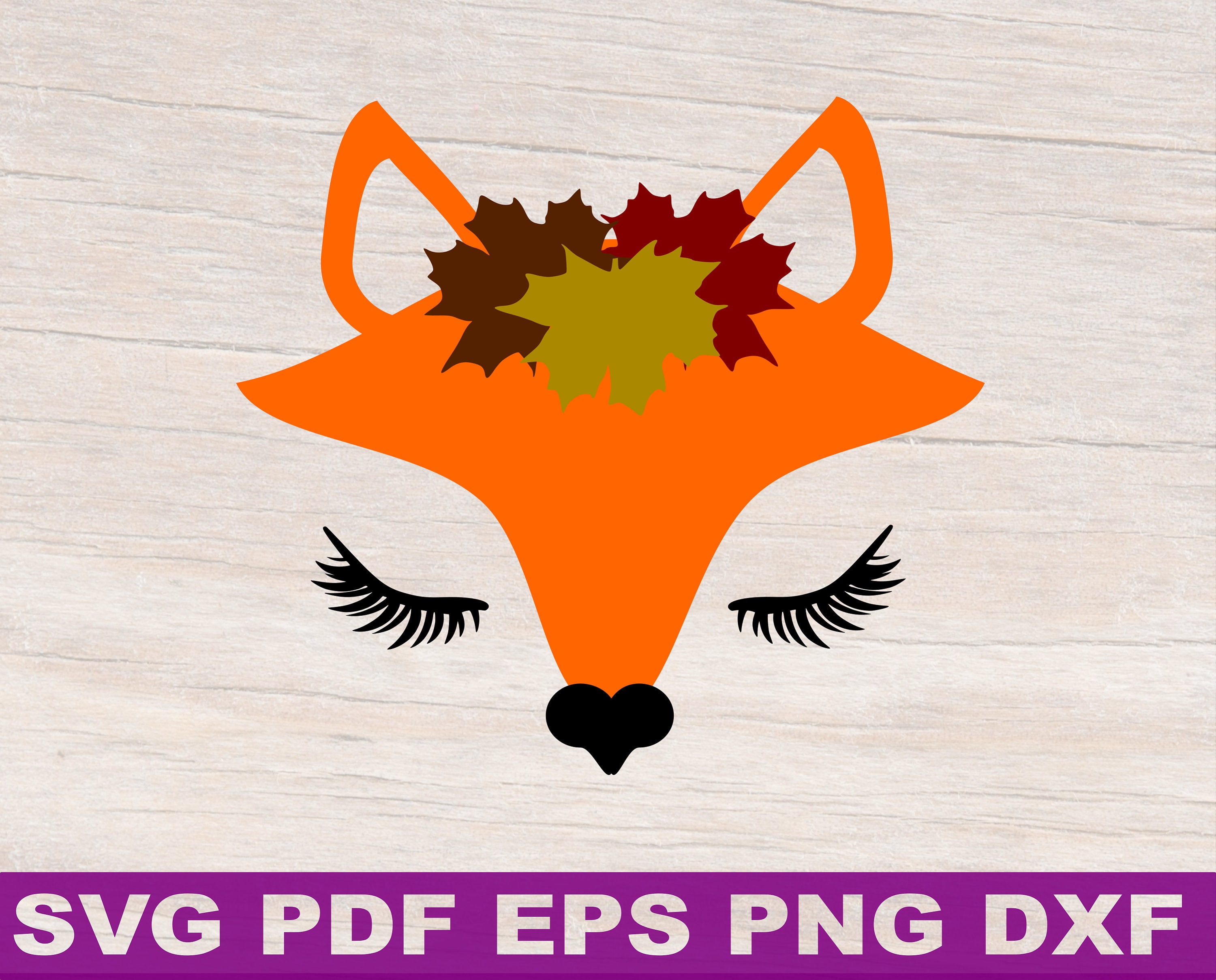 Fox SVG Fox Face SVG Svg Fox Svg Files for Cricut | Etsy