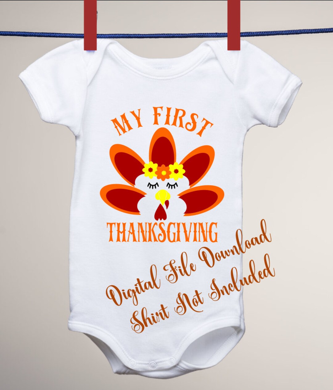 Thanksgiving SVG My First 1st Thanksgiving SVG DXF Eps and - Etsy