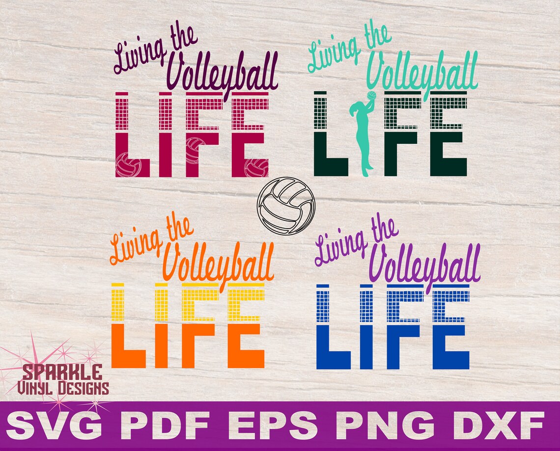 Volleyball Svg Volleyball Life Svg Volleyball Svg Files - Etsy