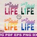 Volleyball Svg, Volleyball Life Svg, Volleyball Svg Files Cricut ...
