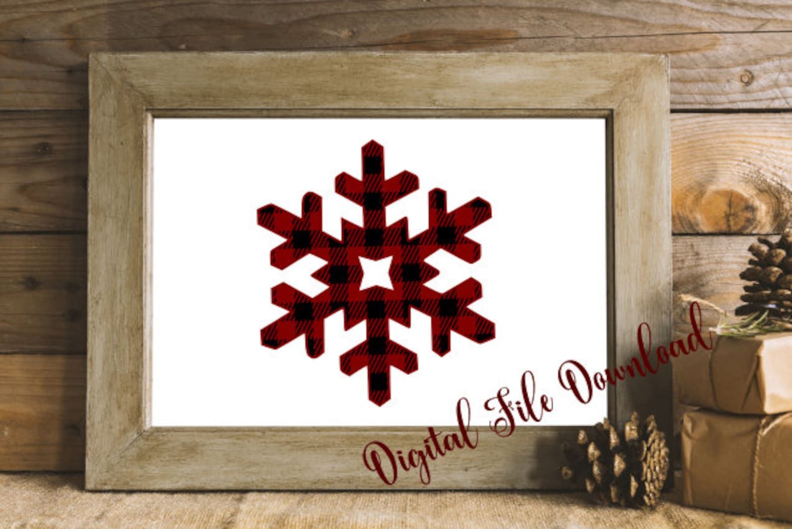 Svg Plaid Christmas Snowflake Shirt Svg, Svg Cutting Files for Cricut ...