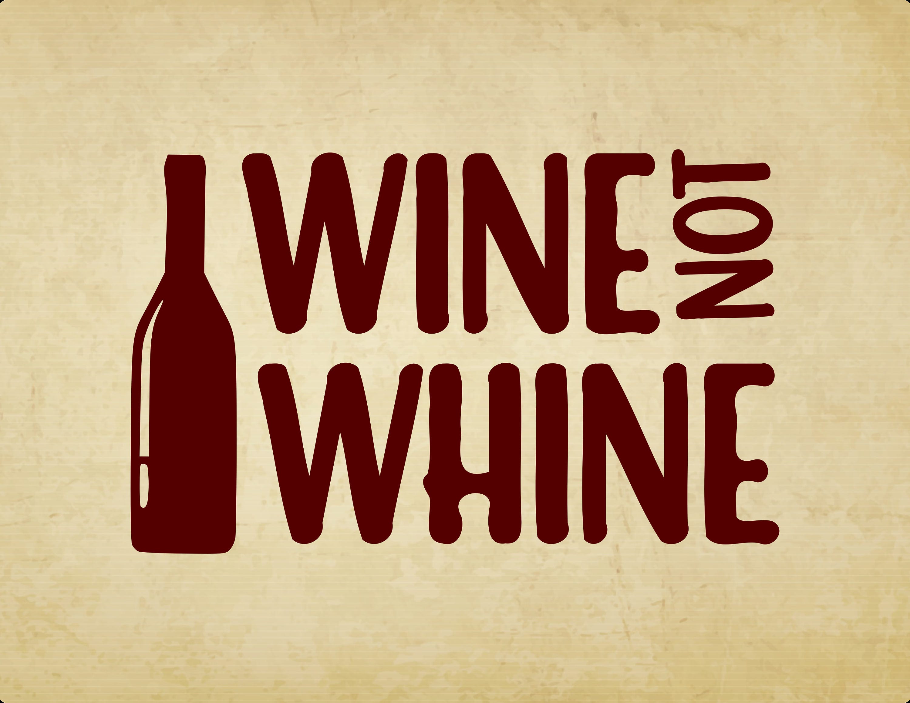 SVG More Wine Less Whine Wine SVG Commercial Use Cricut | Etsy