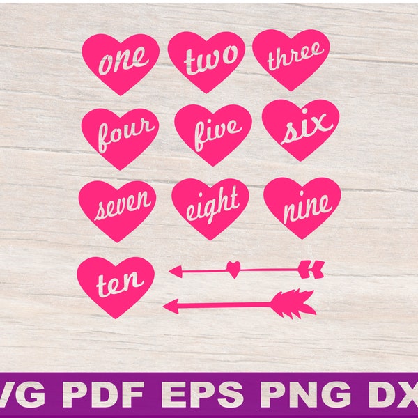 Arrow Words Svg - Etsy