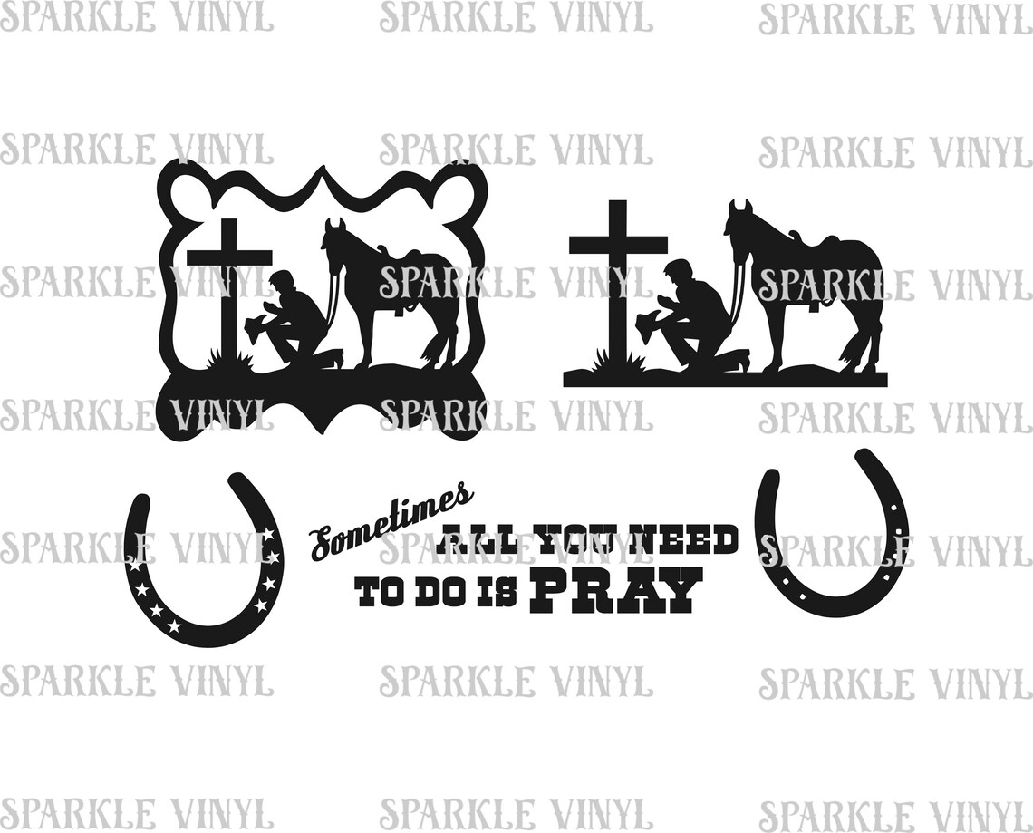 Praying Cowboy Svg Cowboy Praying Svg Cowboy Svg Praying - Etsy