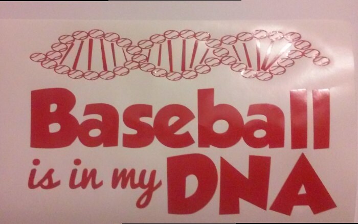 Dna svg in my dna svg in my dna baseball svg softball svg | Etsy