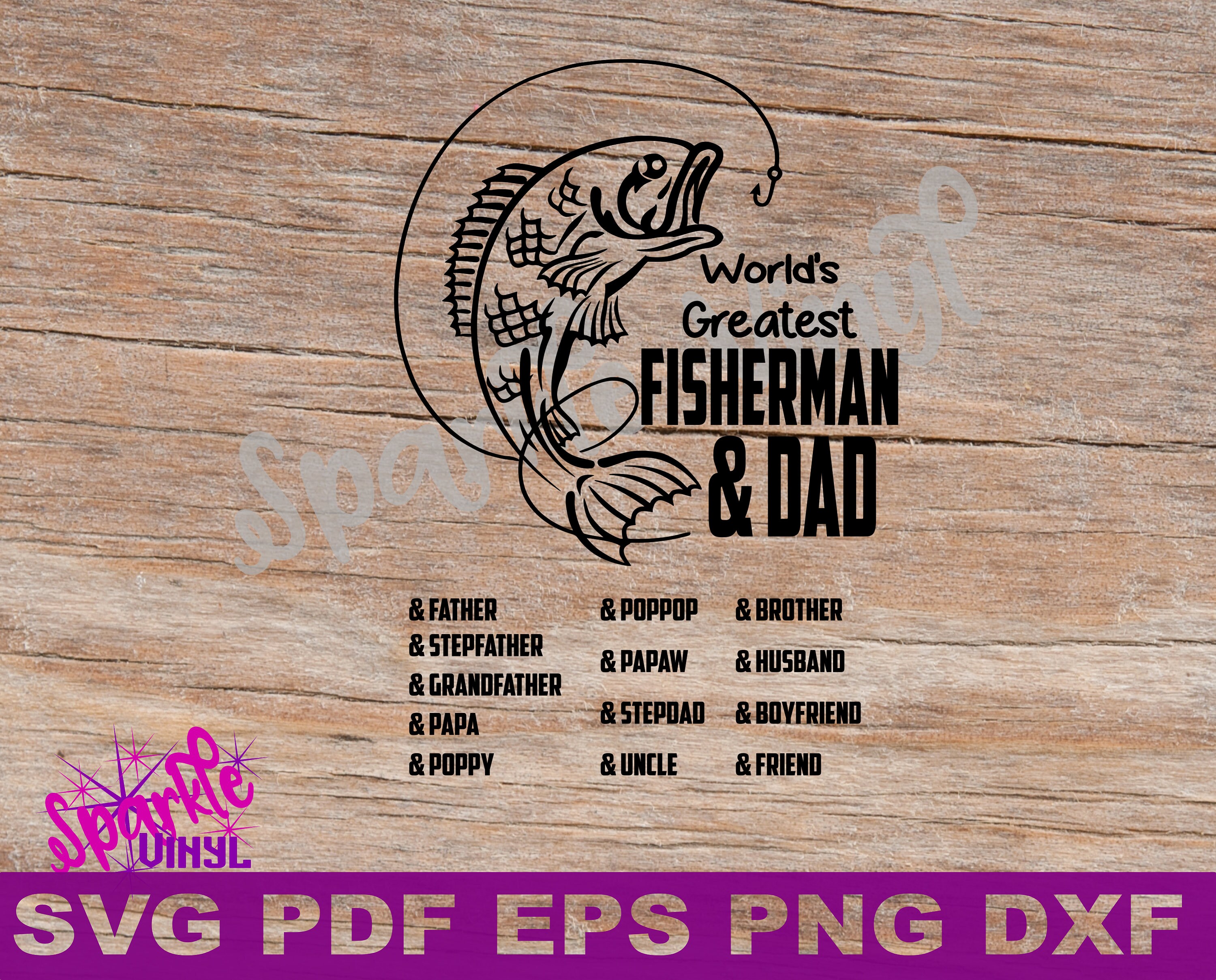 Fishing Svg Fishing Dad Svg Fishing Svg for Dads Fisherman - Etsy Canada