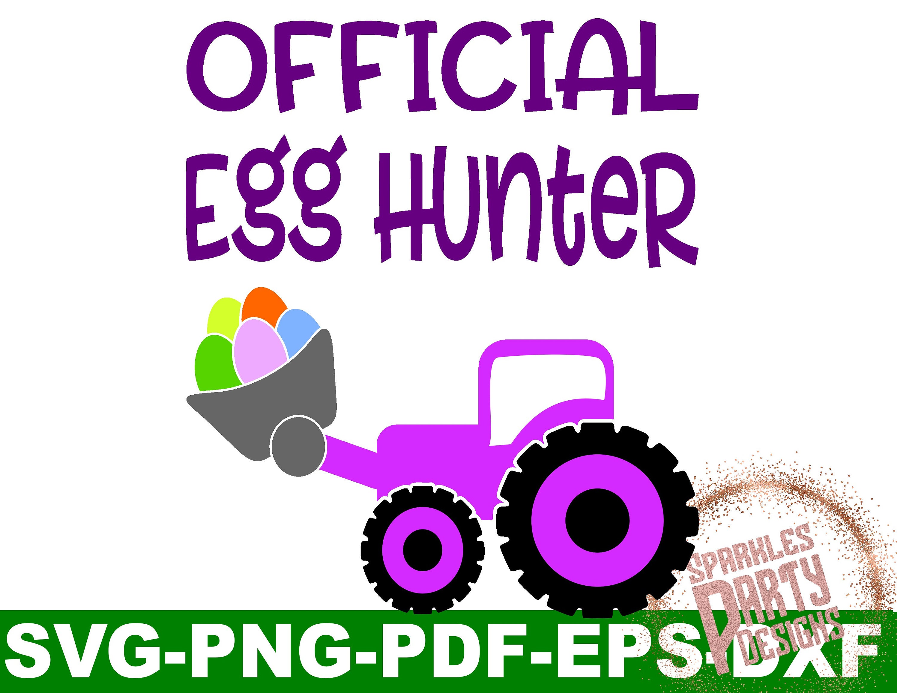 Easter Tractor Svg, Easter Svg Boy, Tractor Easter, Tractor Svg Files ...