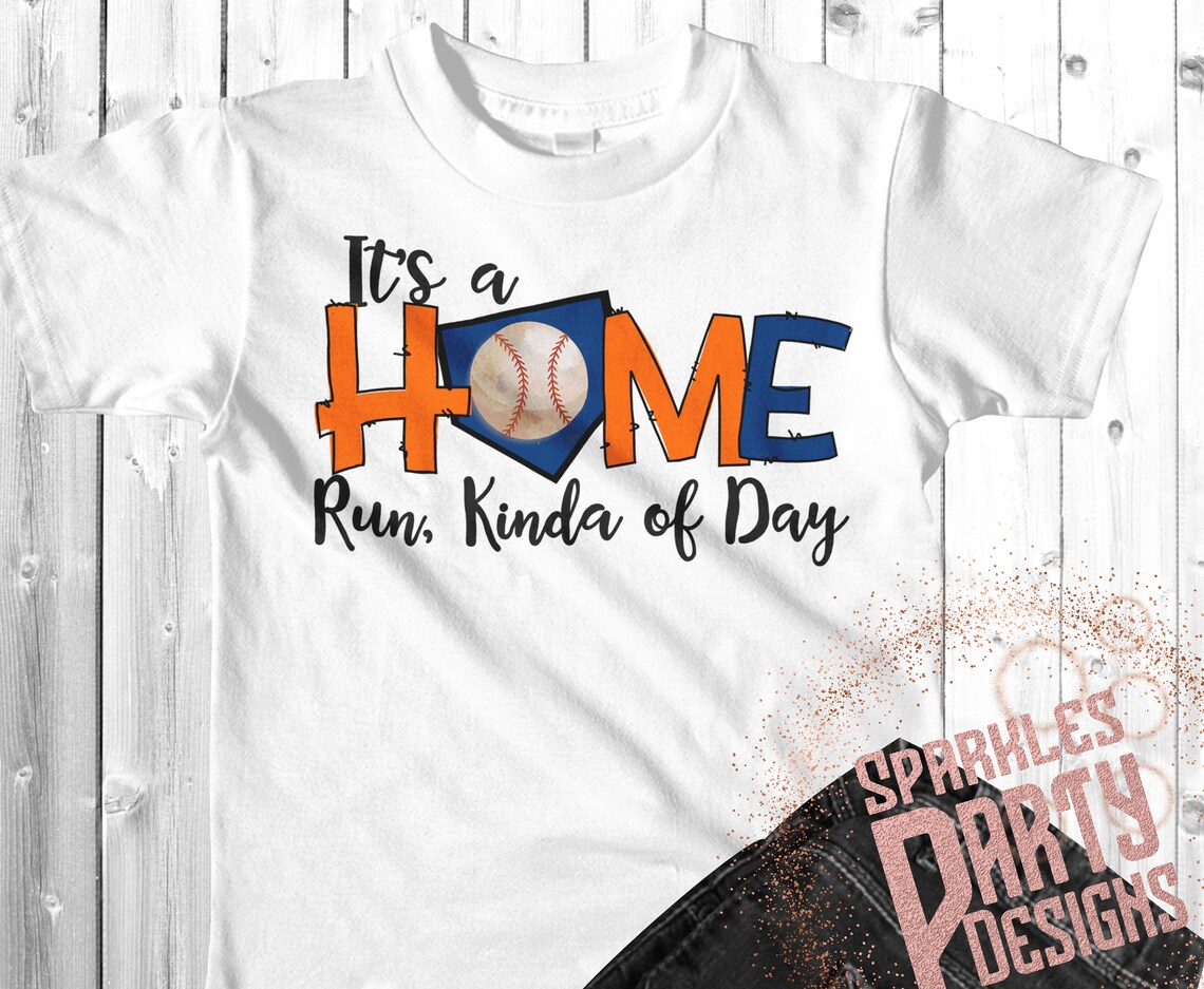 Colorful Baseball Home Run Sublimation Design Download, Png, Sublimate ...