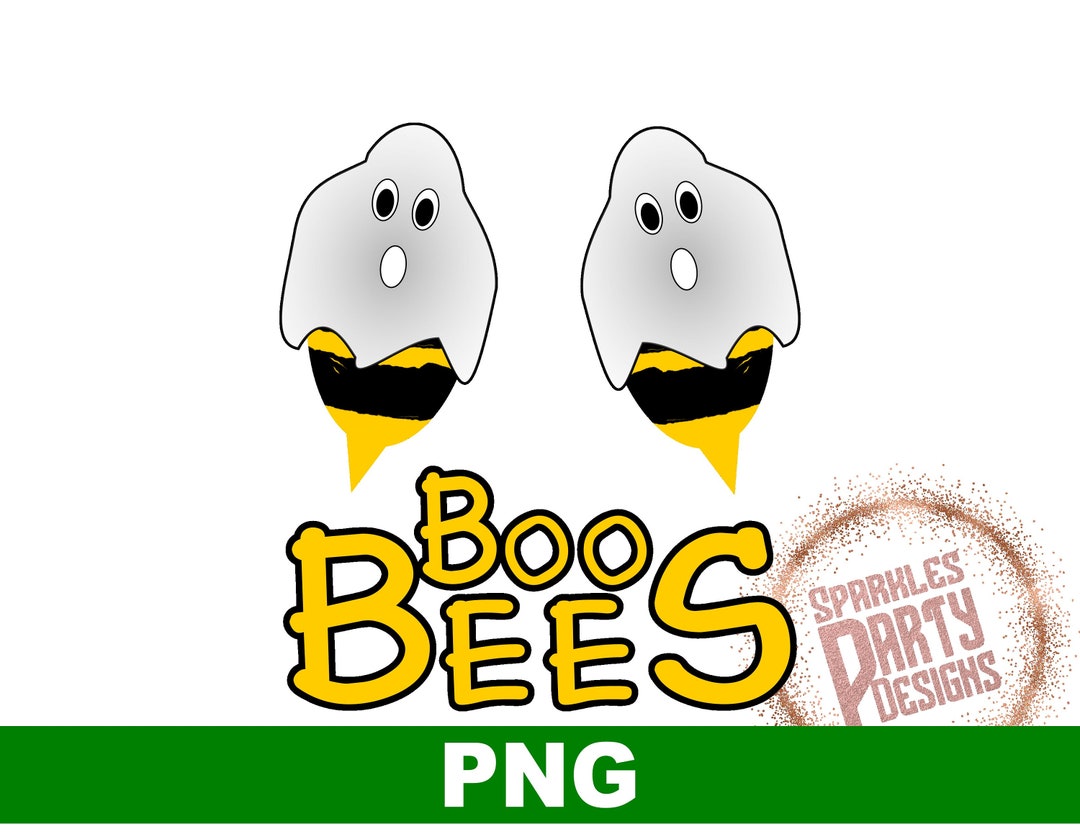 Boo Bees Halloween Funny Sublimation Graphics Designs Download, PNG, - Etsy