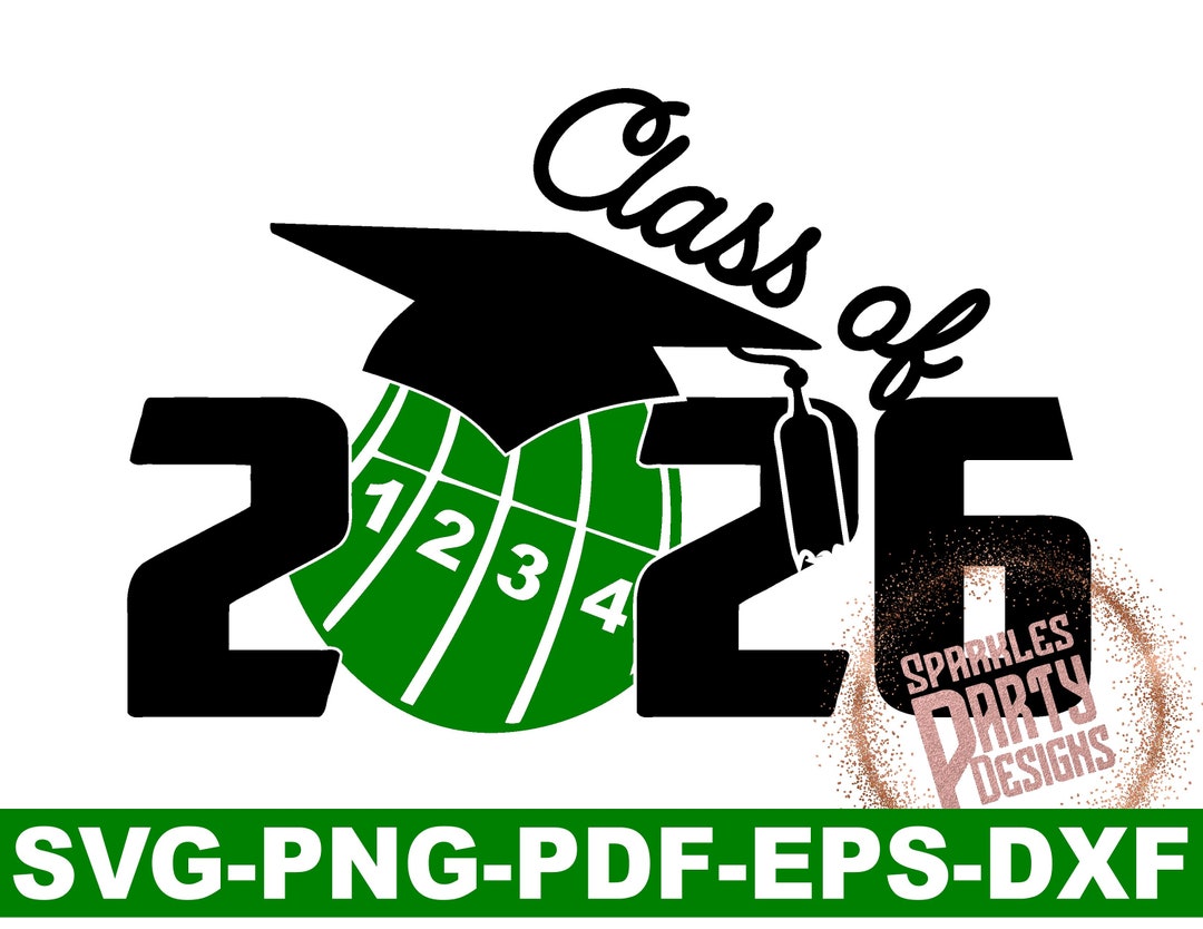 Field and Track SVG and Sublimation Design Senior Class of 2026 Png ...