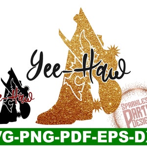 Yee Haw Svg, Cowboy Boots Svg, Cowgirl Svg, Western Svg, Country Svg ...