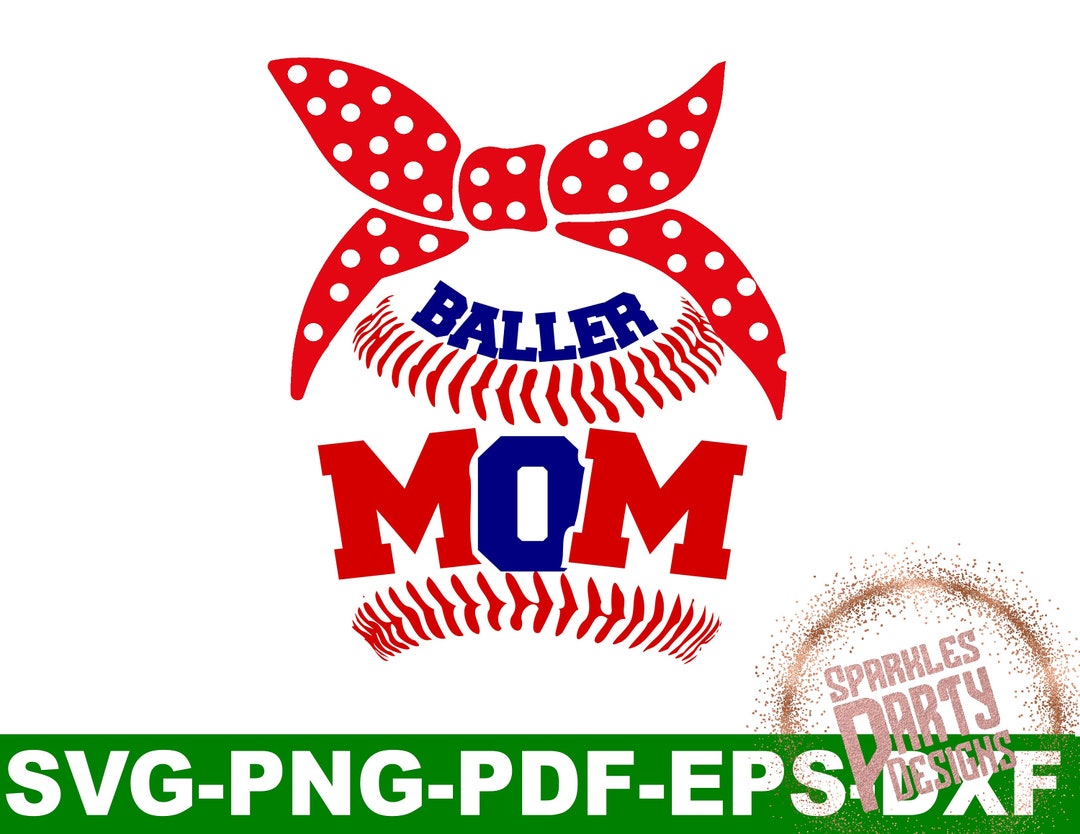 Baseball Mom Shirt Svg and Sublimate Design Transfer Download, Png ...