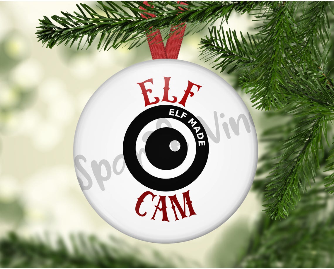 Santa Cam Elf Cam Elf Surveillance School Under Elf - Etsy