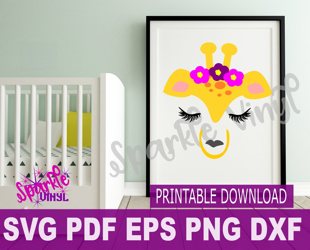 Giraffe SVG, Giraffe Face SVG, Safari Svg, Giraffe Printable, Svg Files ...