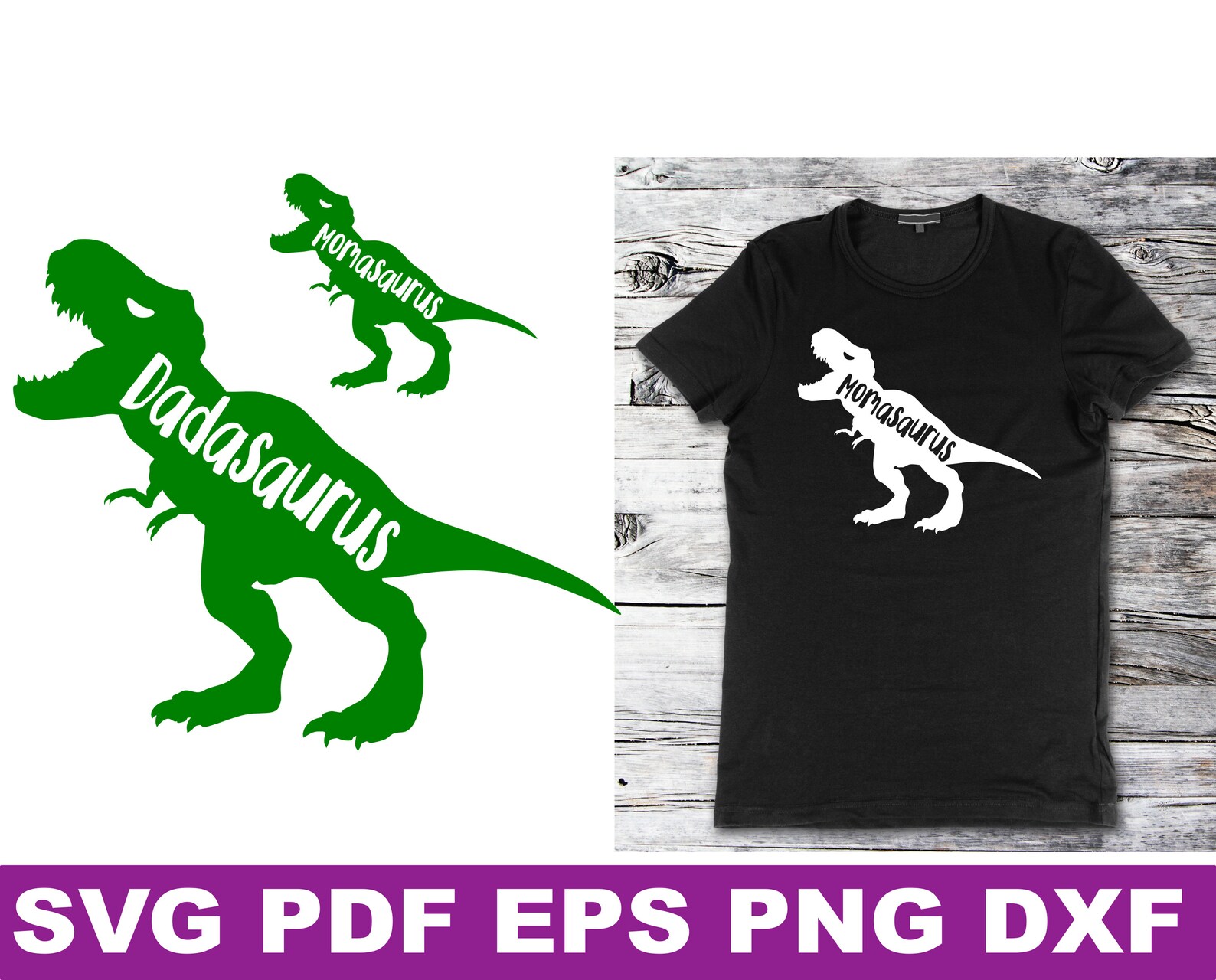 Dinosaur Birthday Svg Dadasaurus Momasaurus Dinosaur Svg | Etsy