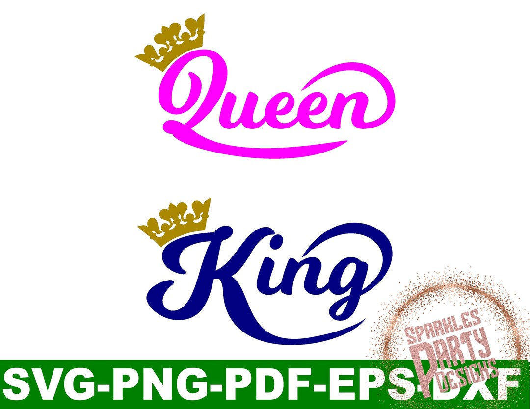 Queen Svg, King Svg, Queen Shirt Design, King Shirt Design, Queen, King ...