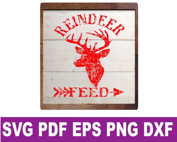 Signo de reno svg Reno svg Signo de Navidad svg Reno de - Etsy México