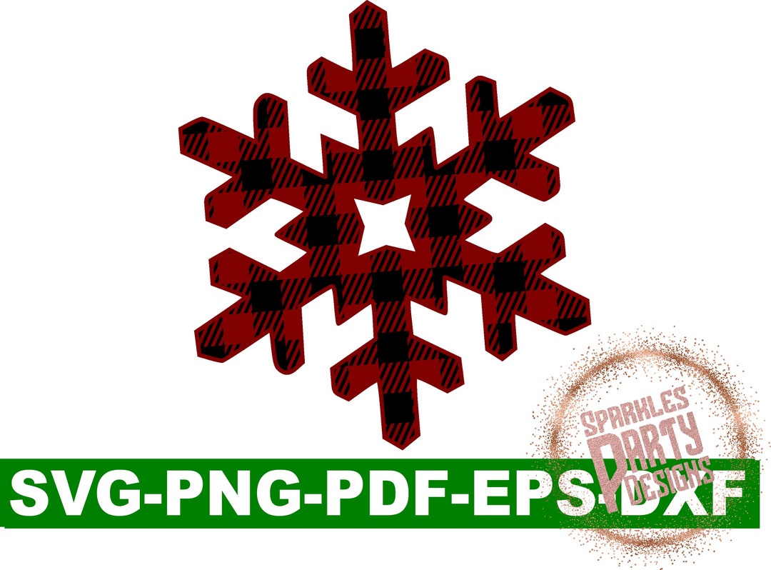 Svg Plaid Christmas Snowflake Shirt Svg, Svg Cutting Files for Cricut ...