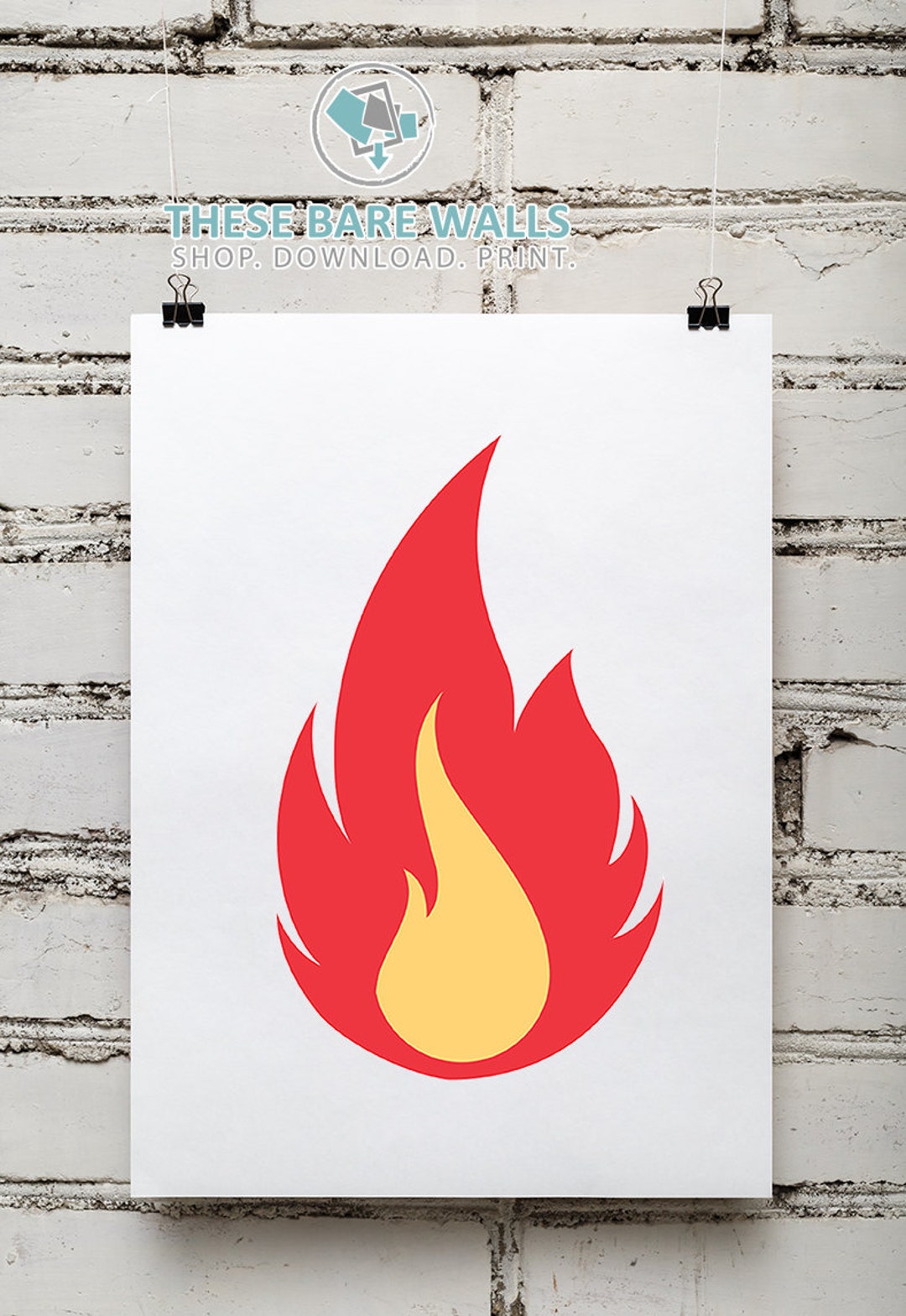 Printable Wall Art, Fire Department Prints, Fire Blaze, Fire Flame ...