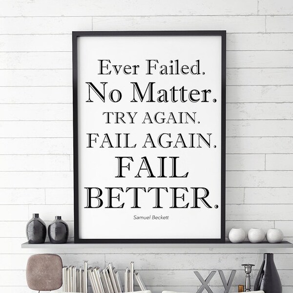 Samuel Beckett - Etsy