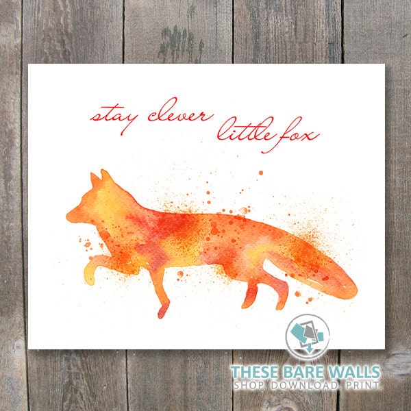Clever Little Fox - Etsy