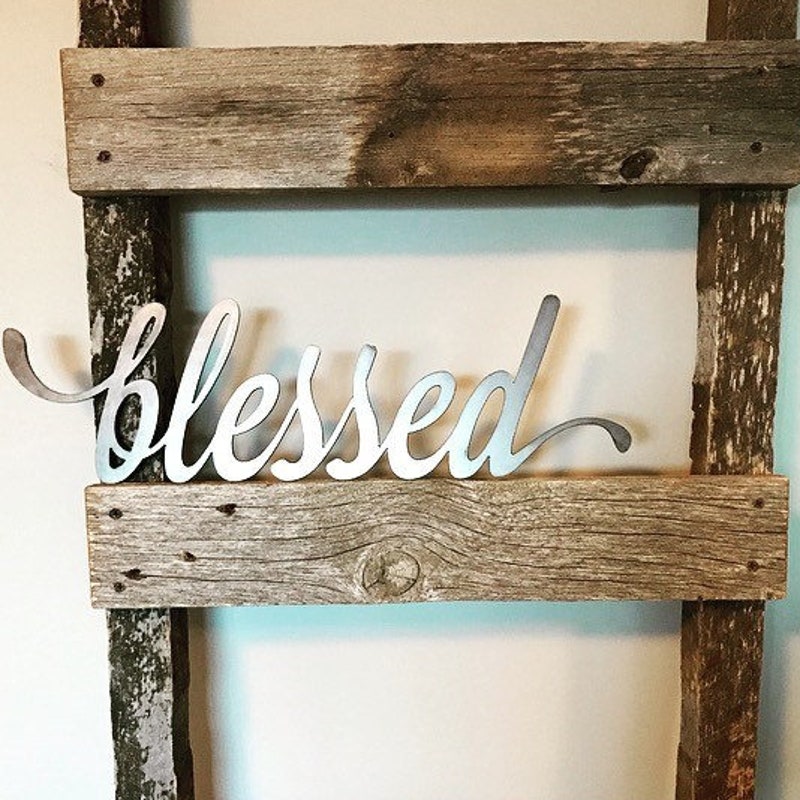 Blessed Sign - Etsy