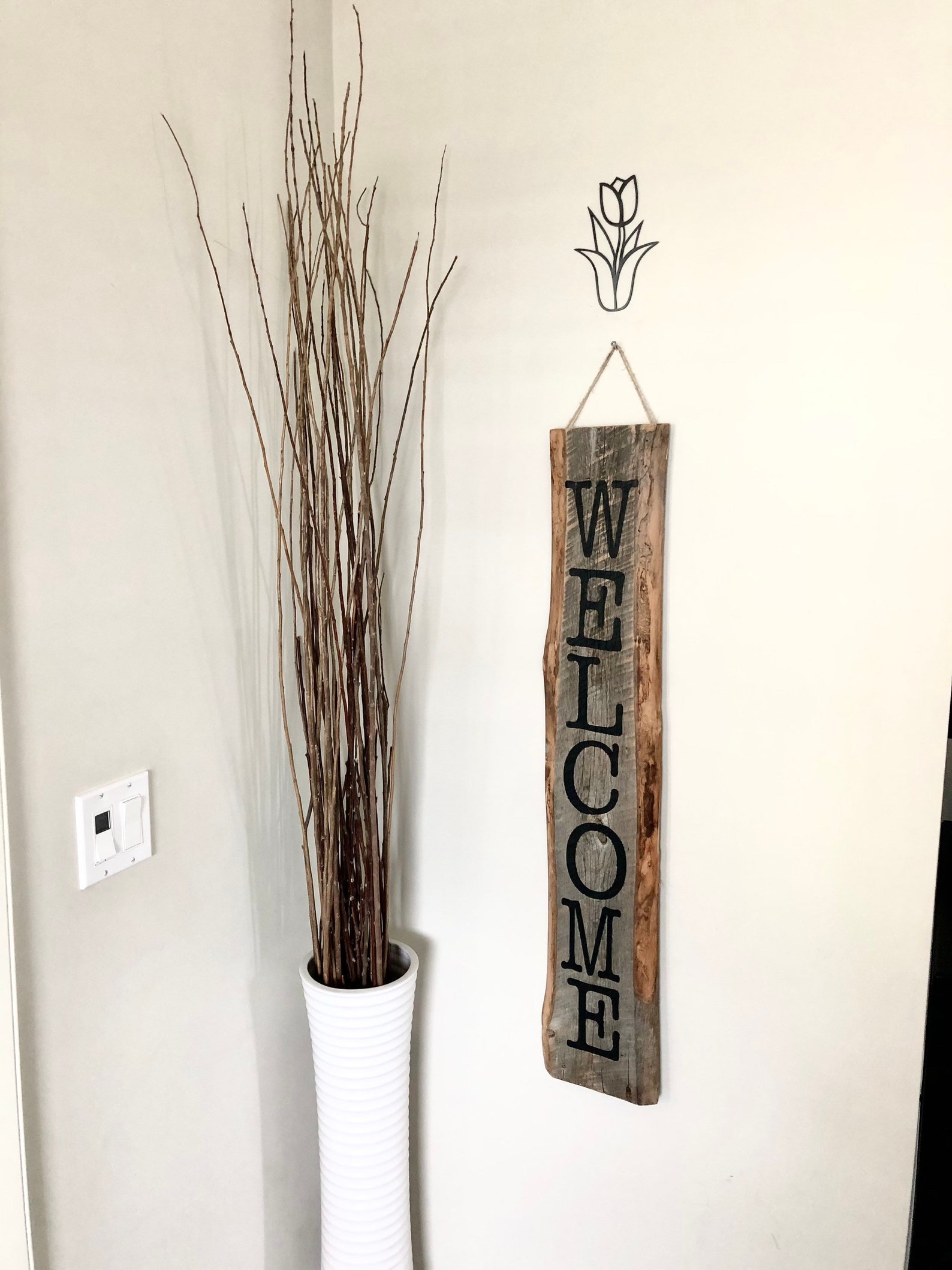 Tulip - Metal Tulips - Flower Art - Flower Decor - Tulip Art - Metal ...