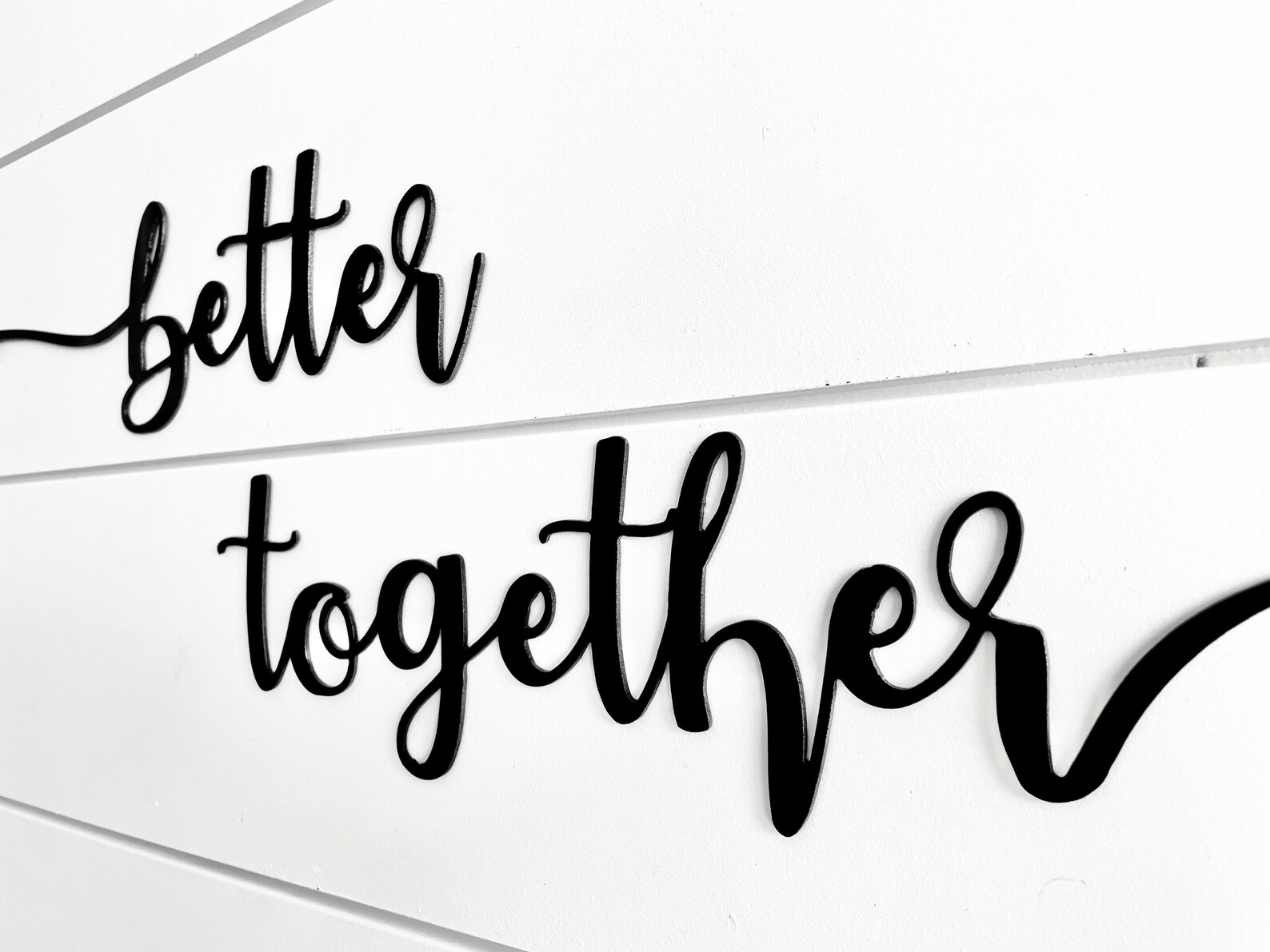 Better Together Sign - Home Decor - Farmhouse Decor - Kitchen Decor ...